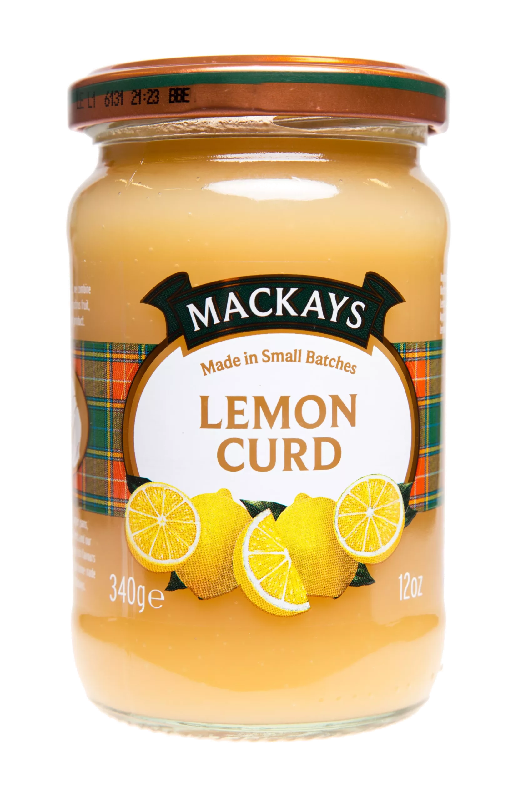 Mackays Lemon curd 340g - Finefoods