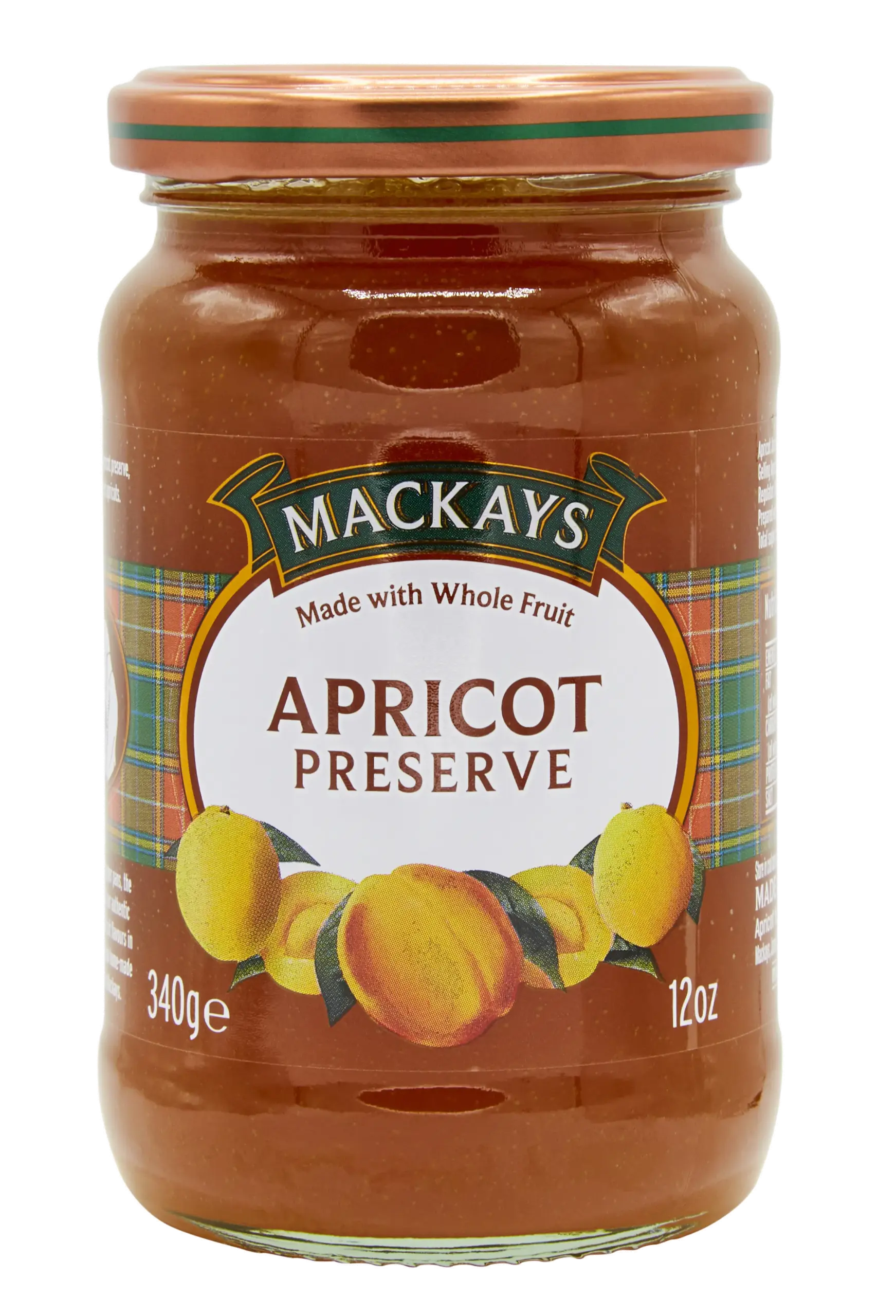 Mackays Apricot Preserve 340g - Finefoods